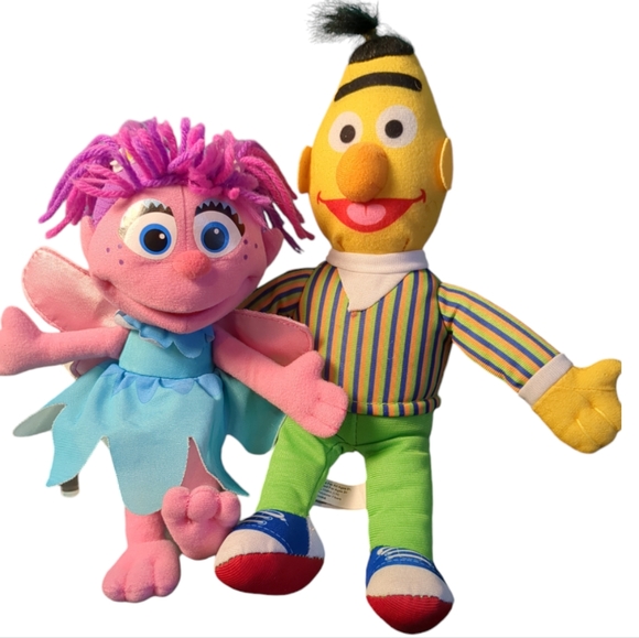 Toys | Sesame Street Plush Abby Cadabby Bert Stuffed Animals | Poshmark